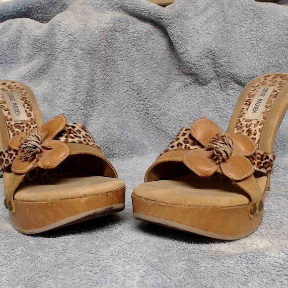 Steve Madden | Shoes | Steve Madden Charoo Platform Sandal 5 Inch Heel ...